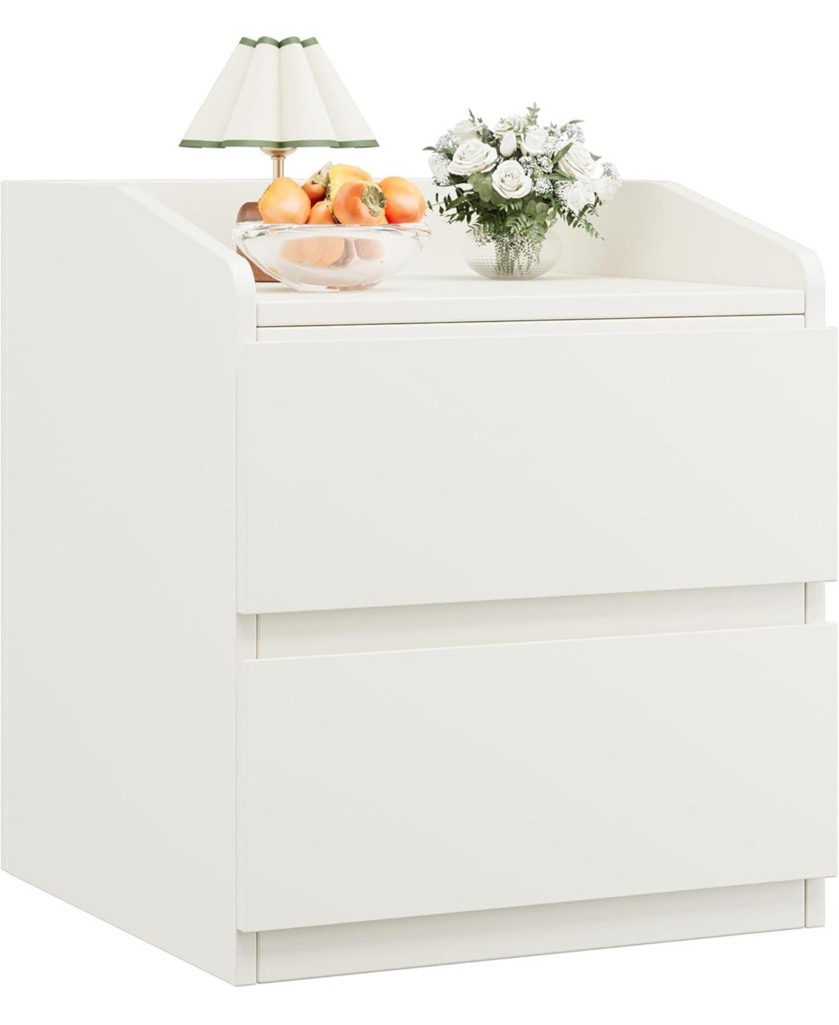 Click here for gaomon Nightstand with Drawers Bedside Table White... prices