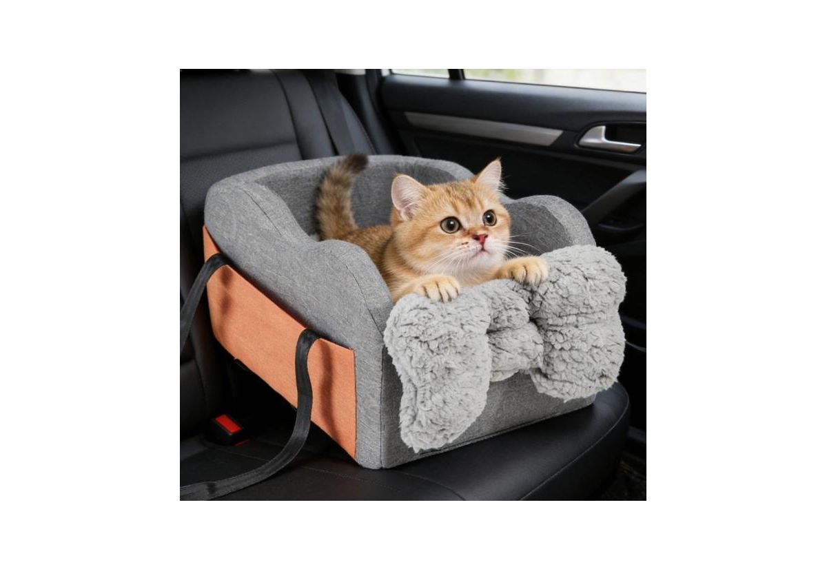 Click here for Zeus and Ruta Center Console Cat Booster Car Seat... prices
