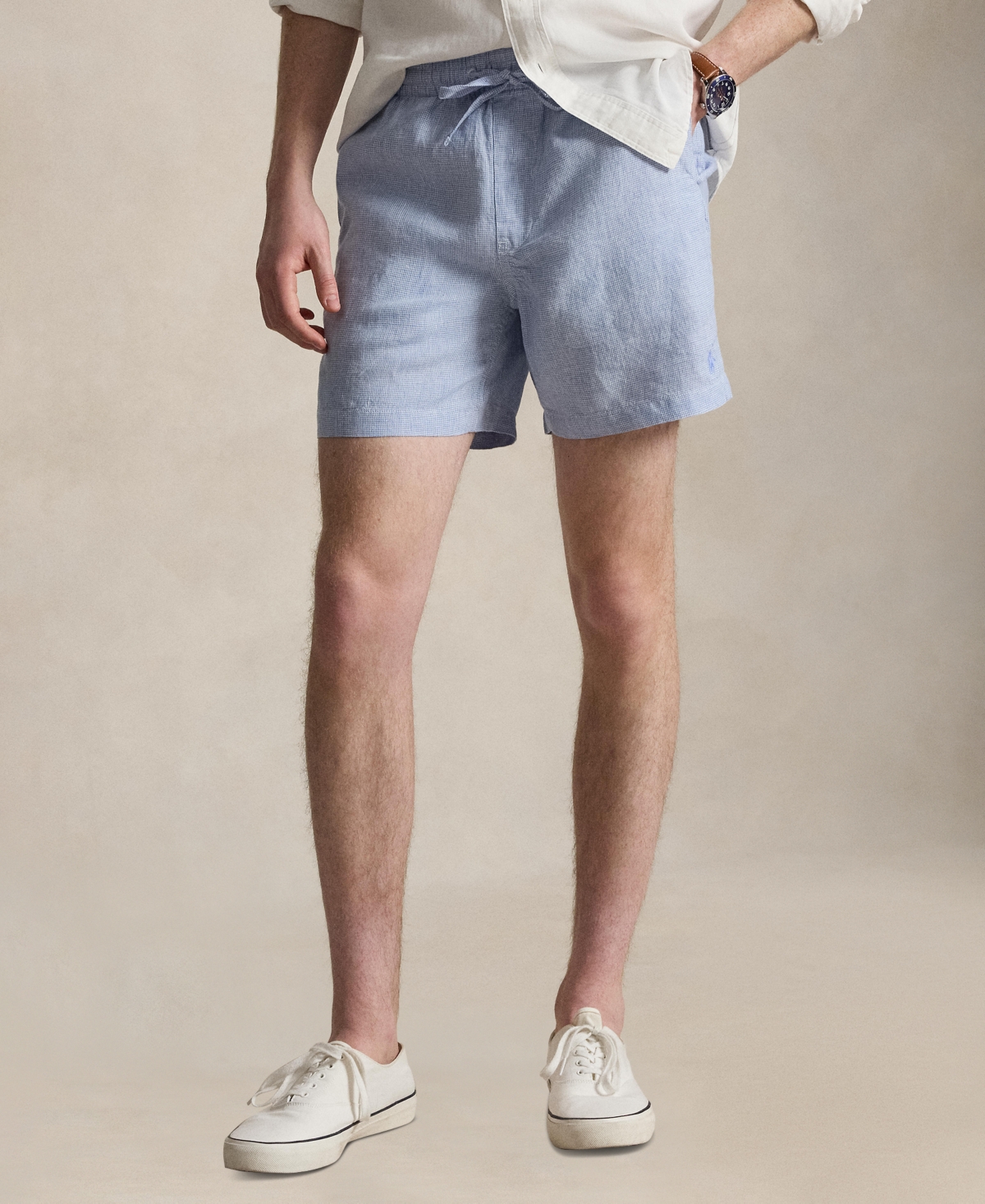 Click here for Polo Ralph Lauren Mens Polo Prepster Linen Shorts... prices
