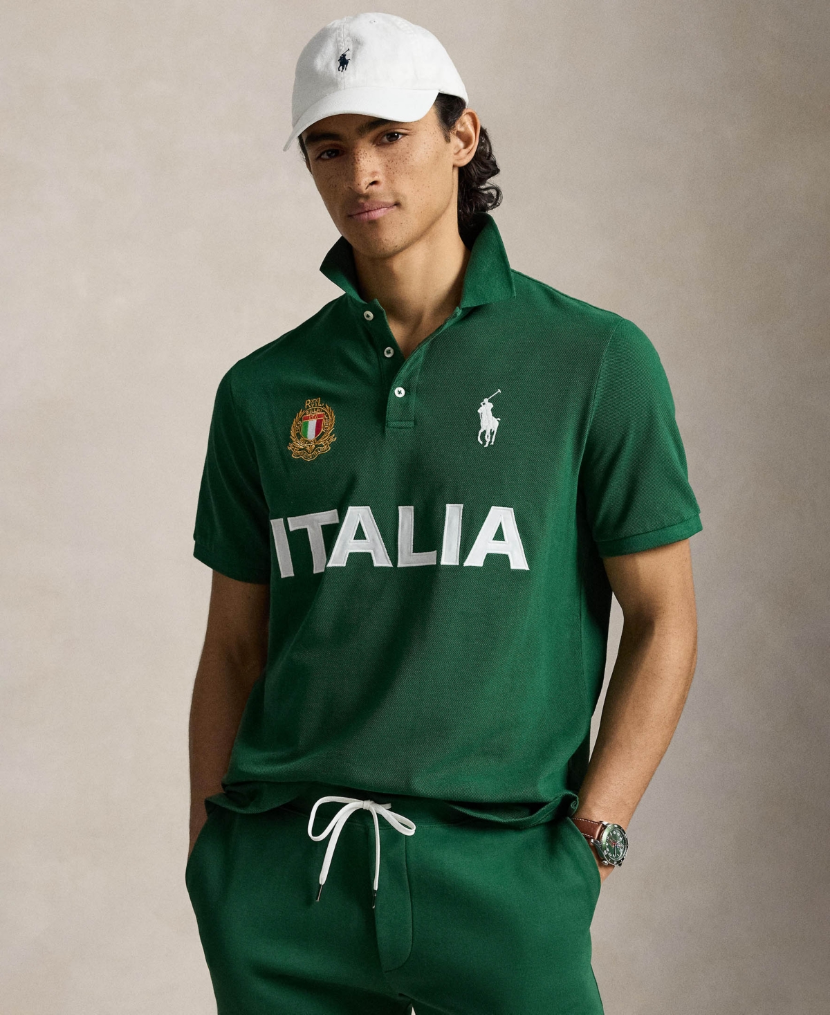 Click here for Polo Ralph Lauren Mens Classic-Fit Italy Polo Shir... prices