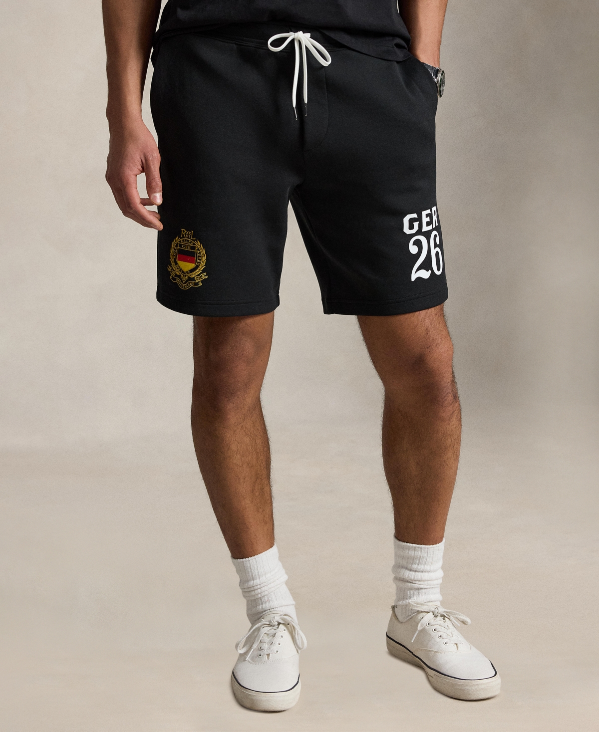 Click here for Polo Ralph Lauren Mens Regular-Fit Germany Shorts... prices