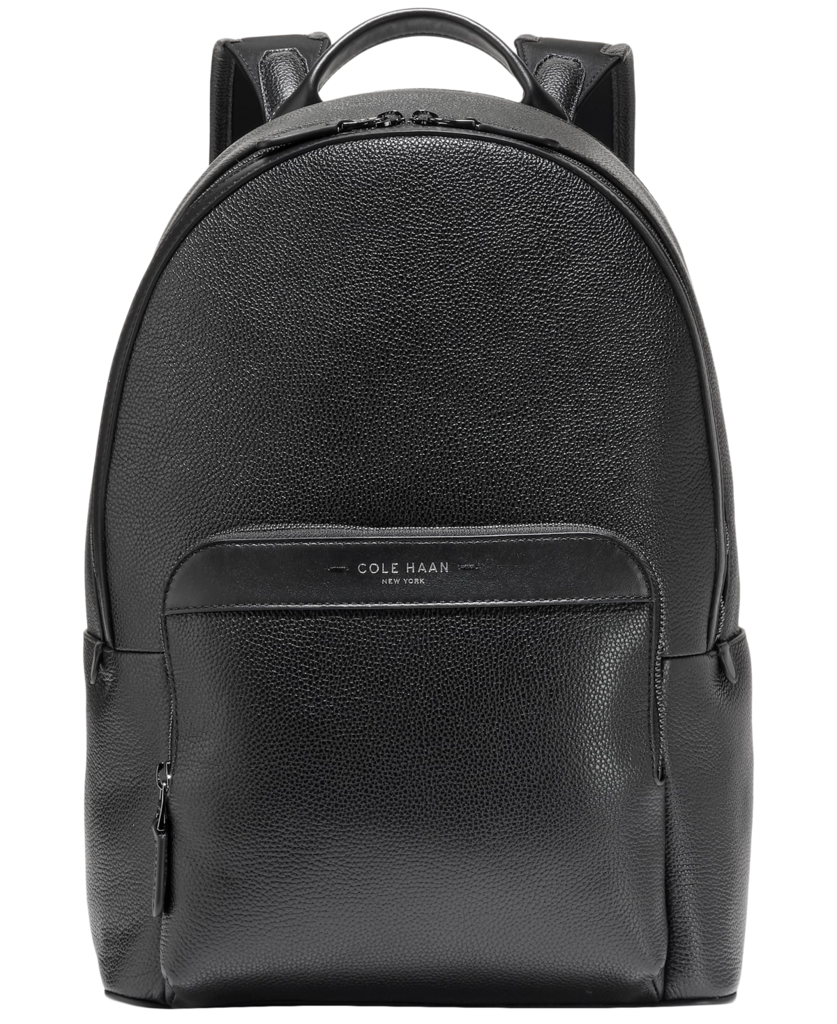 Click here for Cole Haan Mens Damon Leather Backpack - Black prices