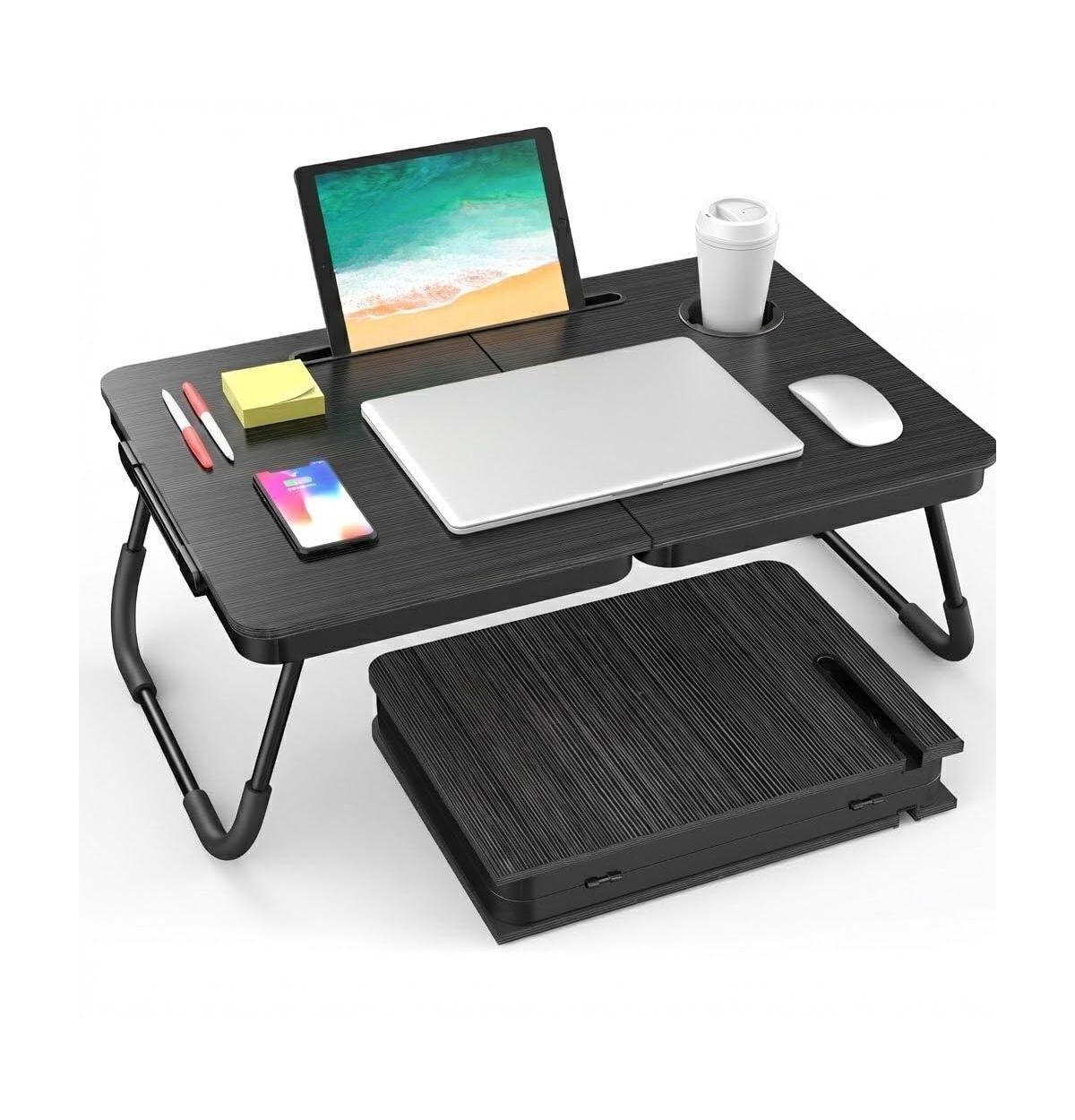 Click here for Gnuadz 17 Foldable Laptop Bed Desk Tray Table Cup... prices