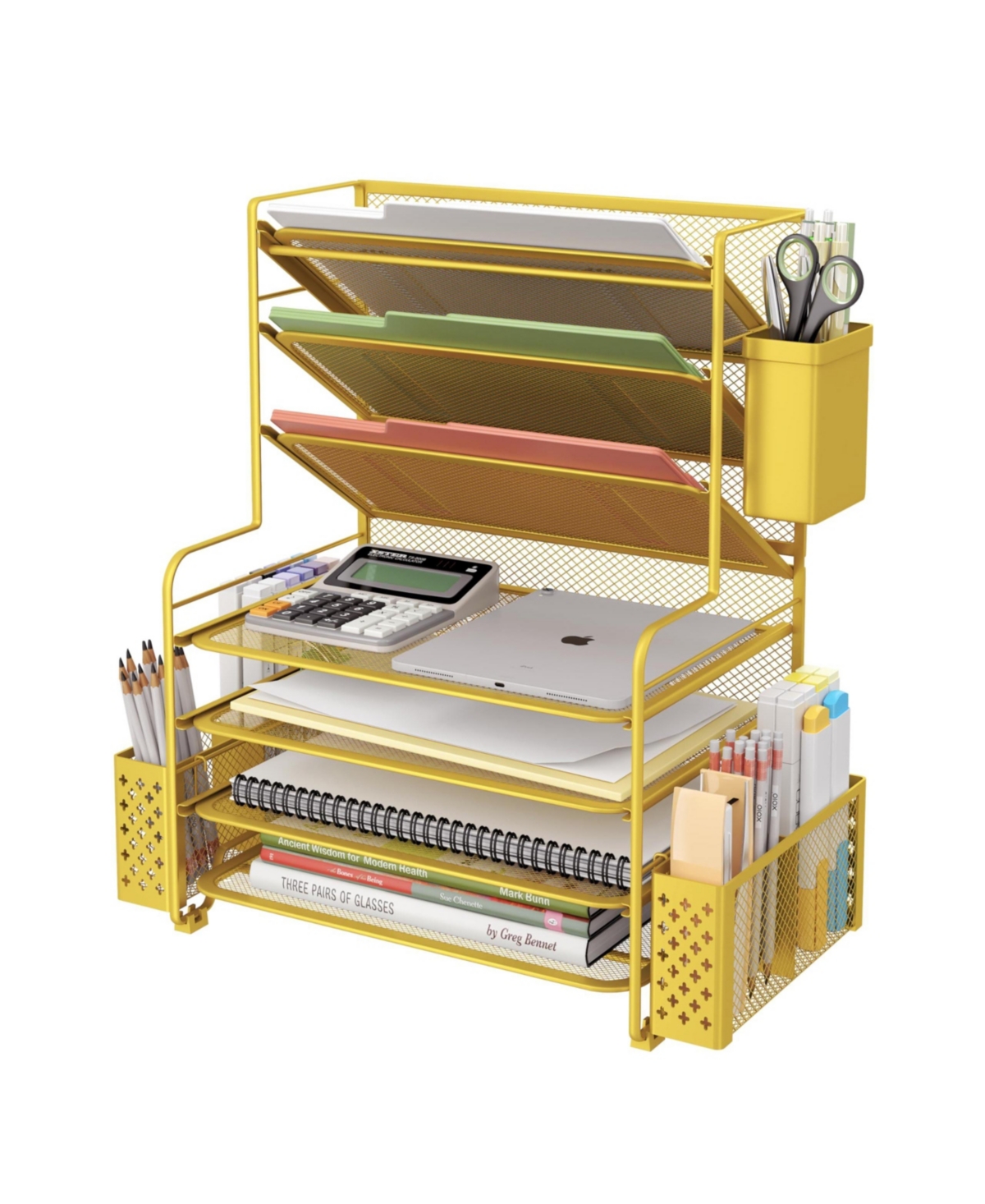 Click here for Gnuadz 7 Tier Desk File Organizer Letter Tray Pen... prices