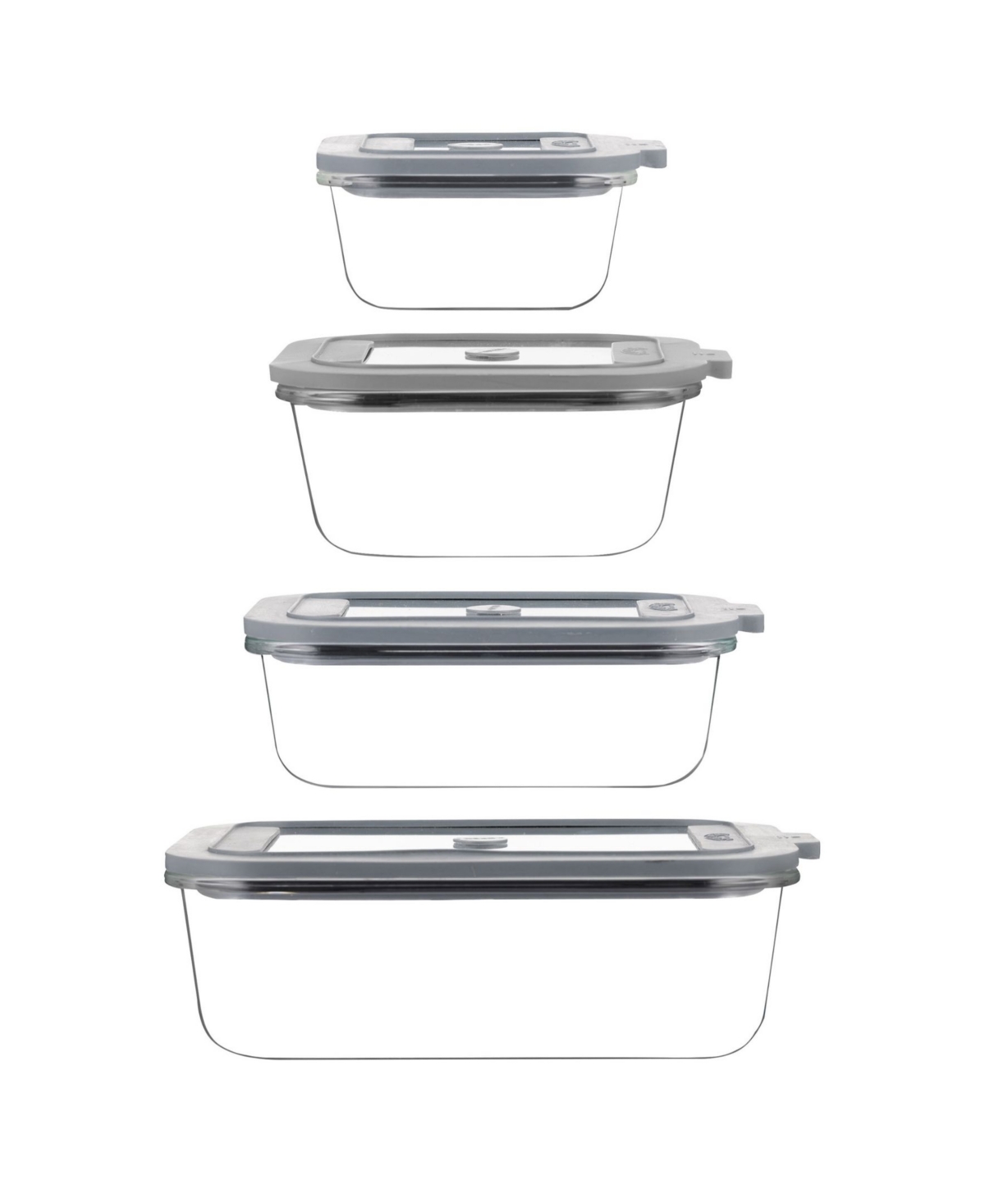 Click here for Kilner Fresh Storage Containers  Set of 4 - Clear prices