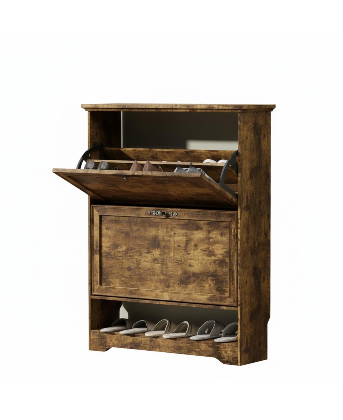 Click here for Yigii Rustic Farmhouse Narrow Shoe Cabinet Entrywa... prices