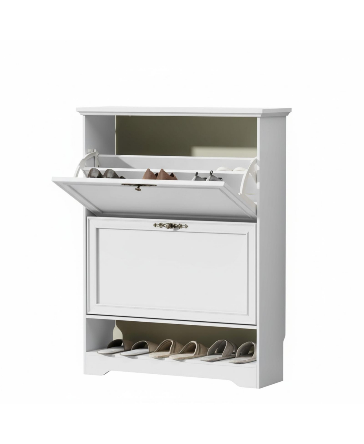 Click here for Yigii Rustic Farmhouse Narrow Shoe Cabinet Entrywa... prices