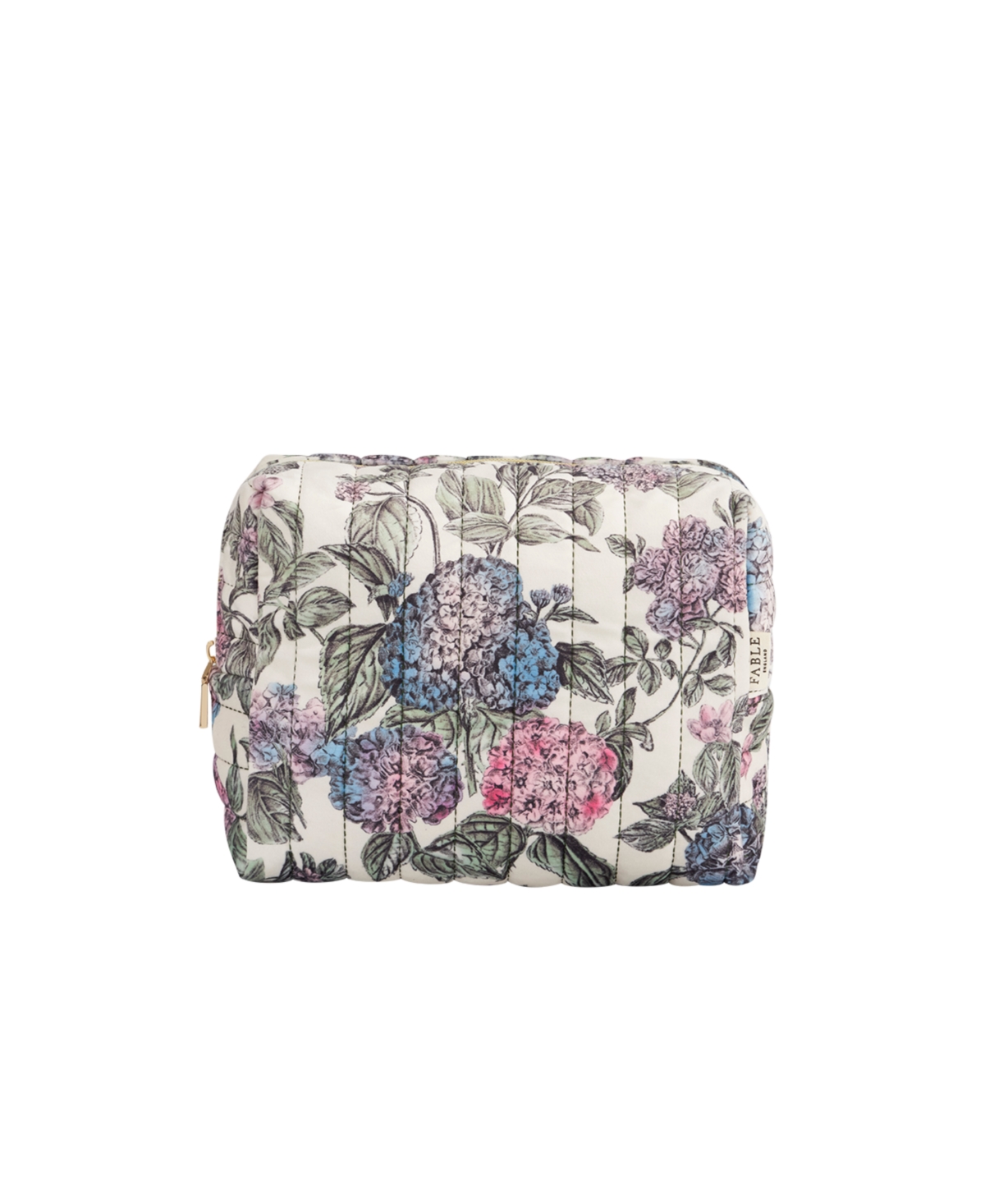 Click here for Fable England Hydrangea Large Quilted Makeup Bag -... prices