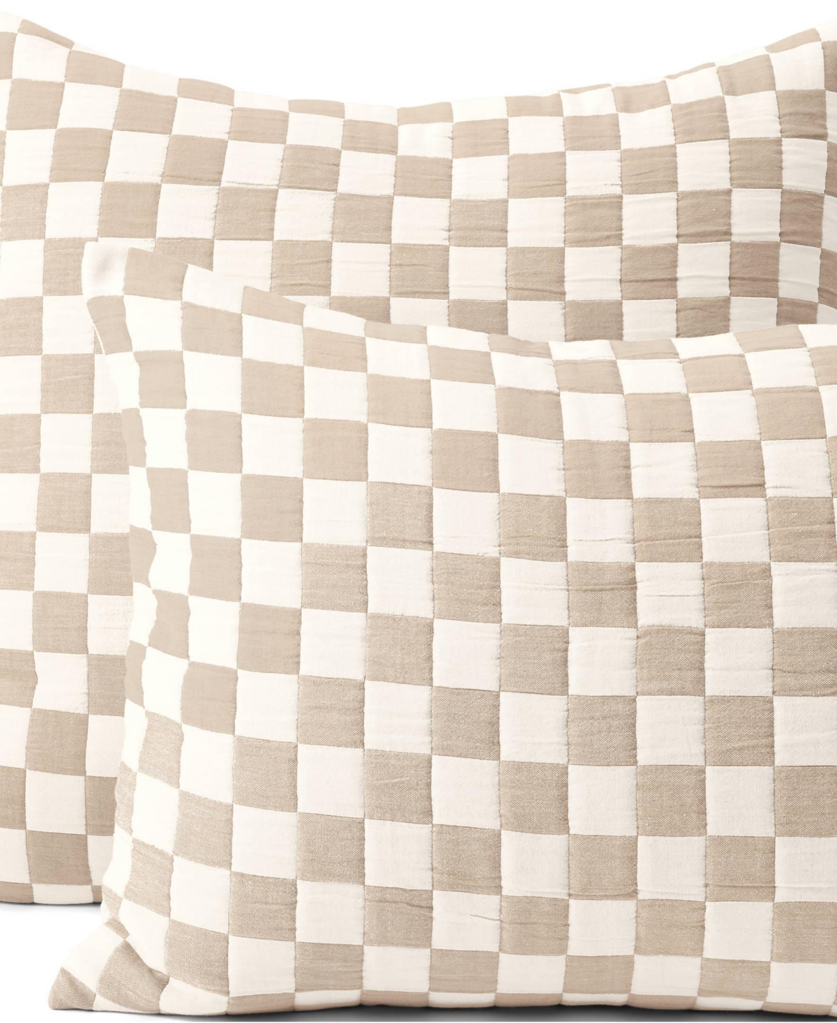 Click here for Lands End Jacquard Quilted Sham - Camel check prices