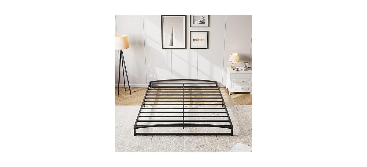 Click here for gaomon Full Metal Platform Bed Frame with Headboar... prices