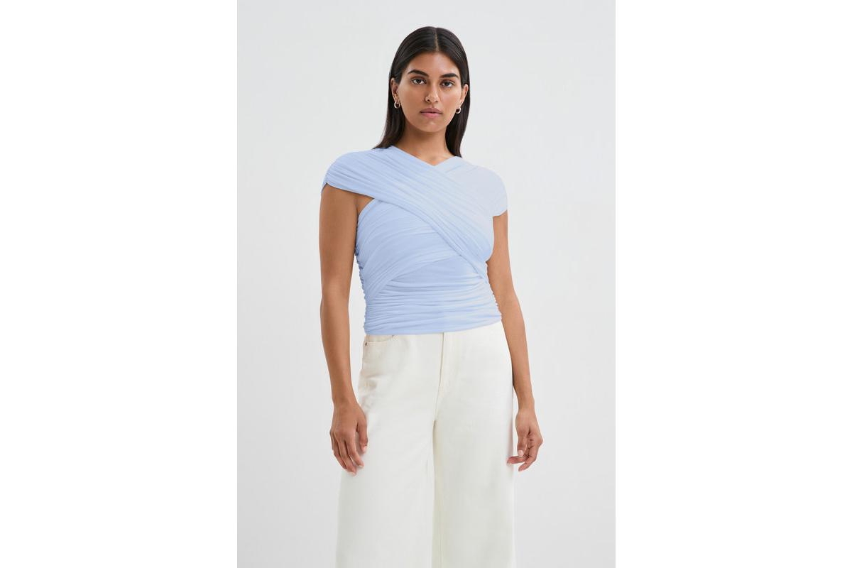 Click here for Marcella Womens Alyssa Infinity Top - Ice blue prices