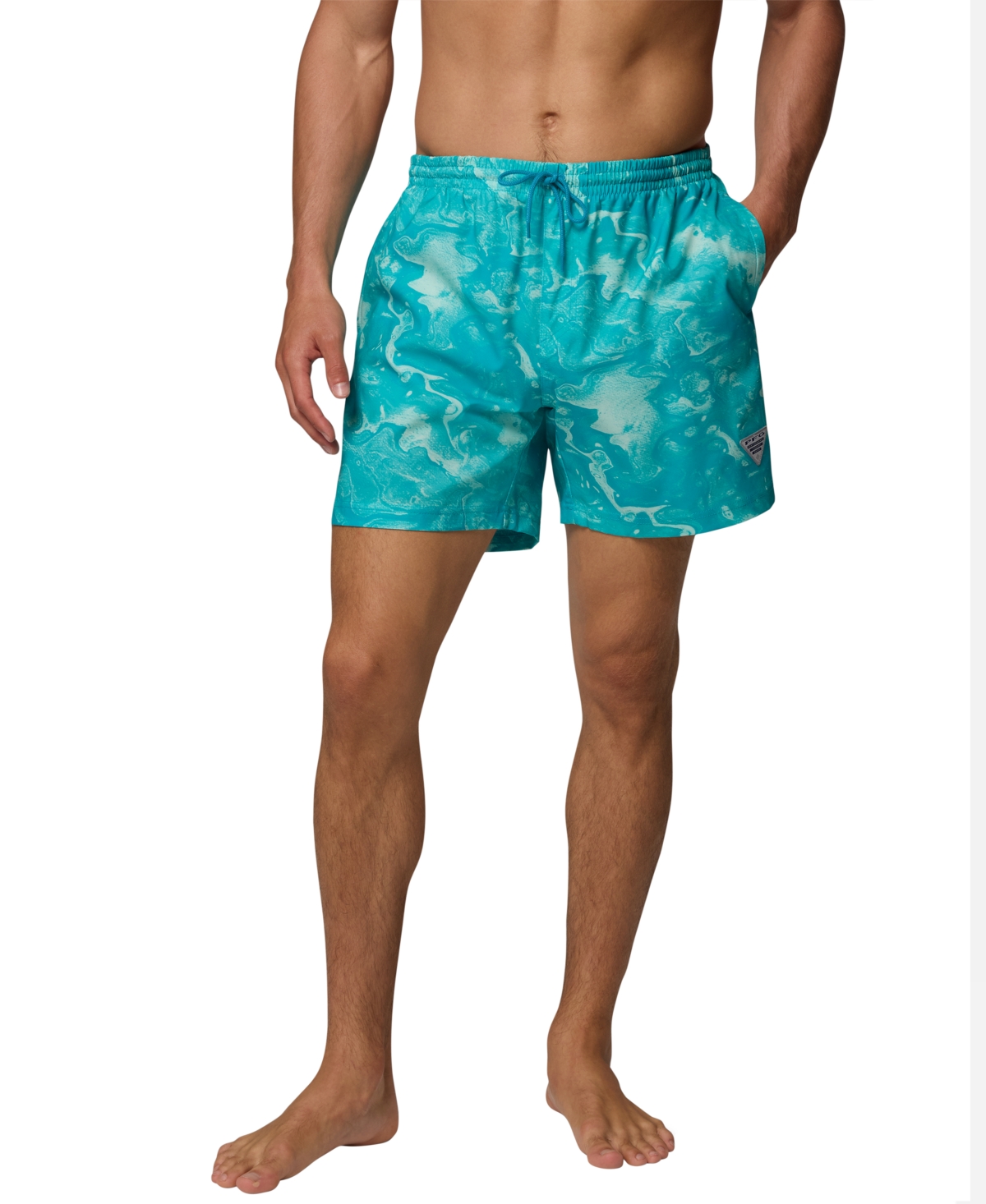 Click here for Columbia Mens Pfg Rambler Printed Water Short - Oc... prices