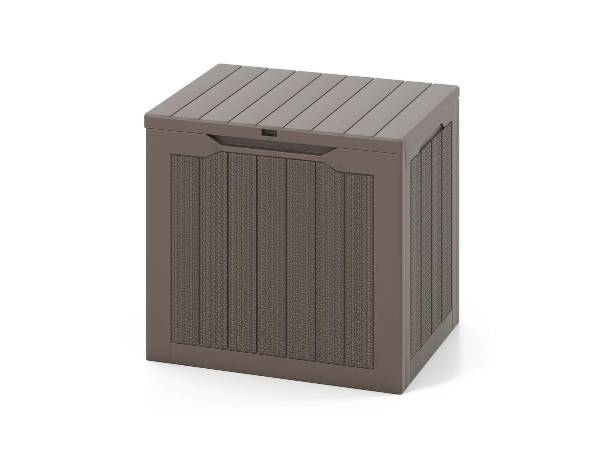 Click here for Clihome Outdoor Storage Box 25 Gallon Deck Box wit... prices