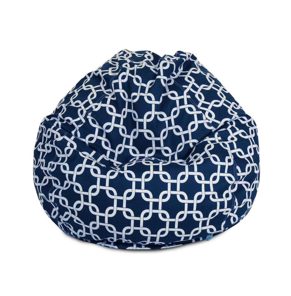Click here for Majestic Home Goods Large Bean Bag Links - Blue prices