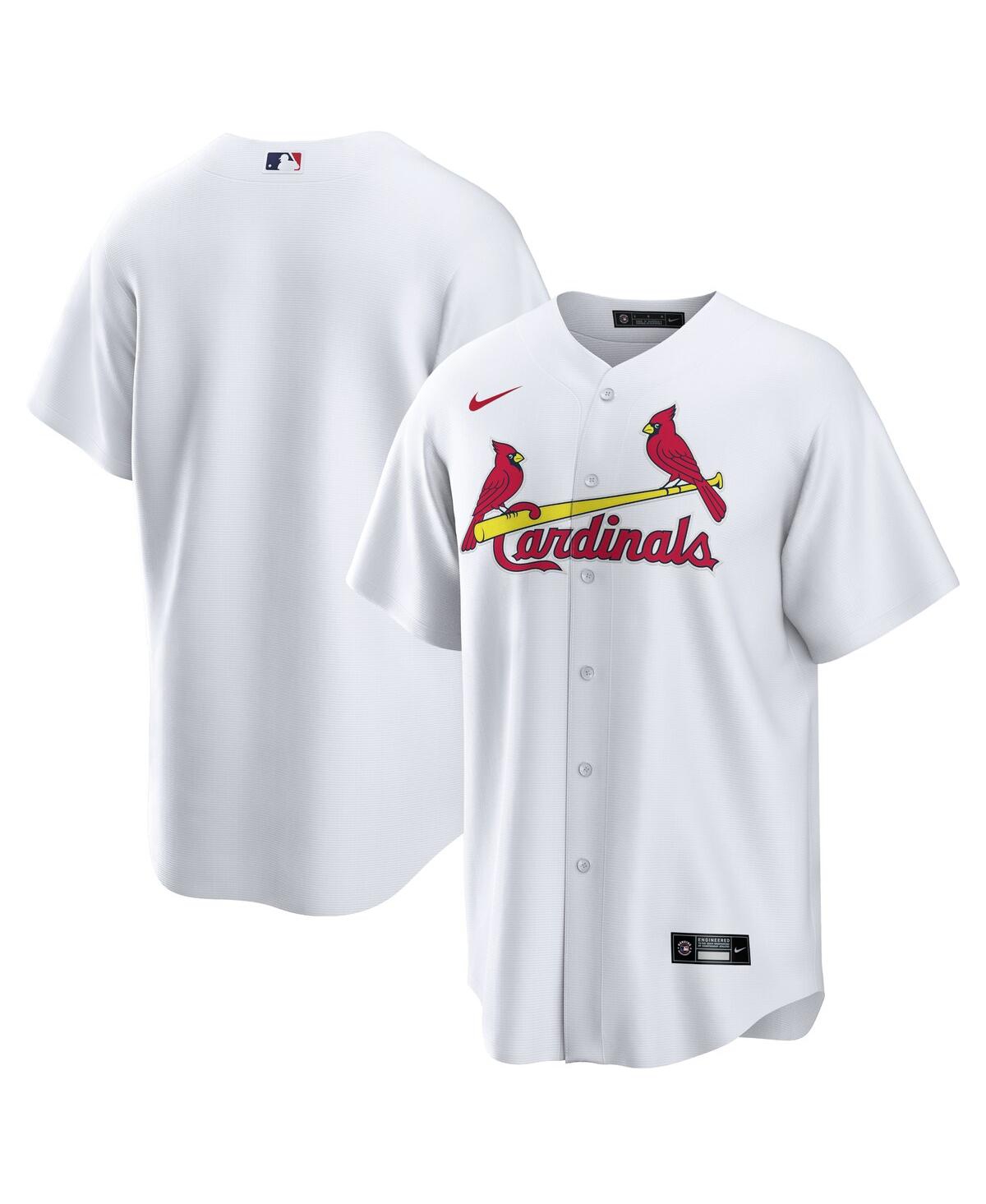 Click here for Nike Mens White St. Louis Cardinals Home Replica T... prices