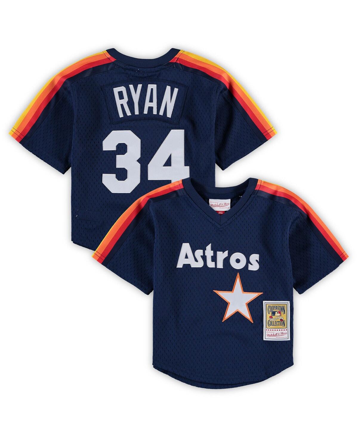 Click here for Mitchell & Ness Preschool Toddler Nolan Ryan Navy... prices