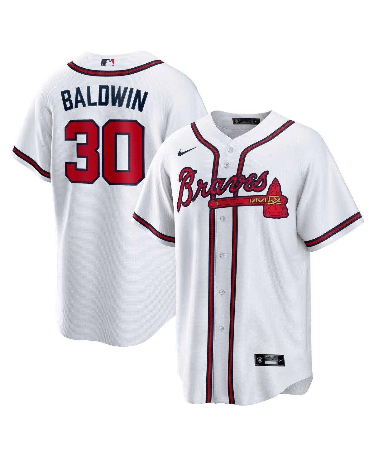 Click here for Nike Mens Drake Baldwin White Atlanta Braves Home... prices