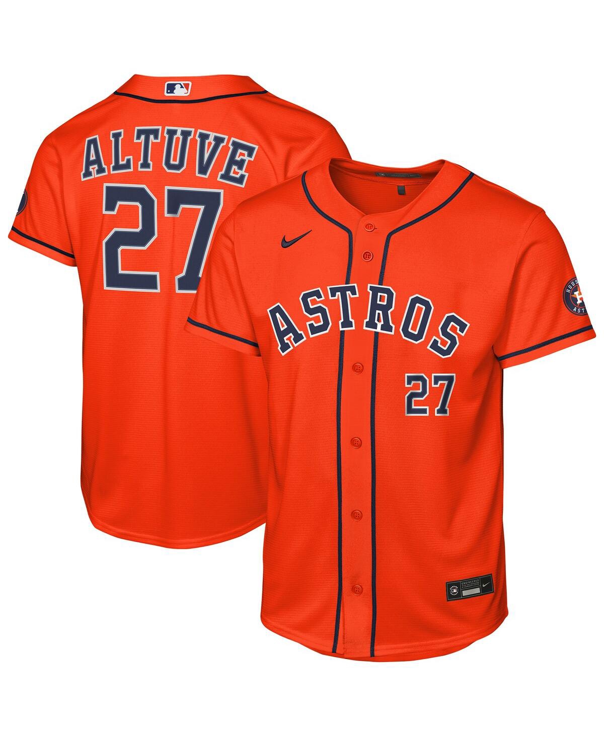 Click here for Nike Big Boys and Girls Jose Altuve Orange Houston... prices