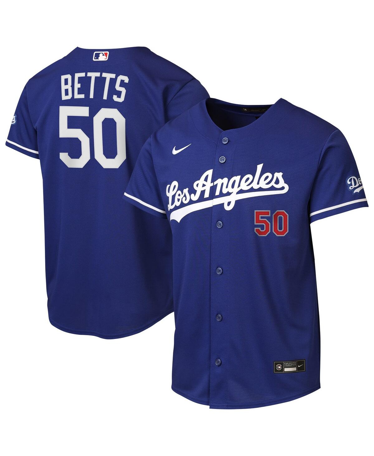 Click here for Nike Big Boys and Girls Mookie Betts Royal Los Ang... prices