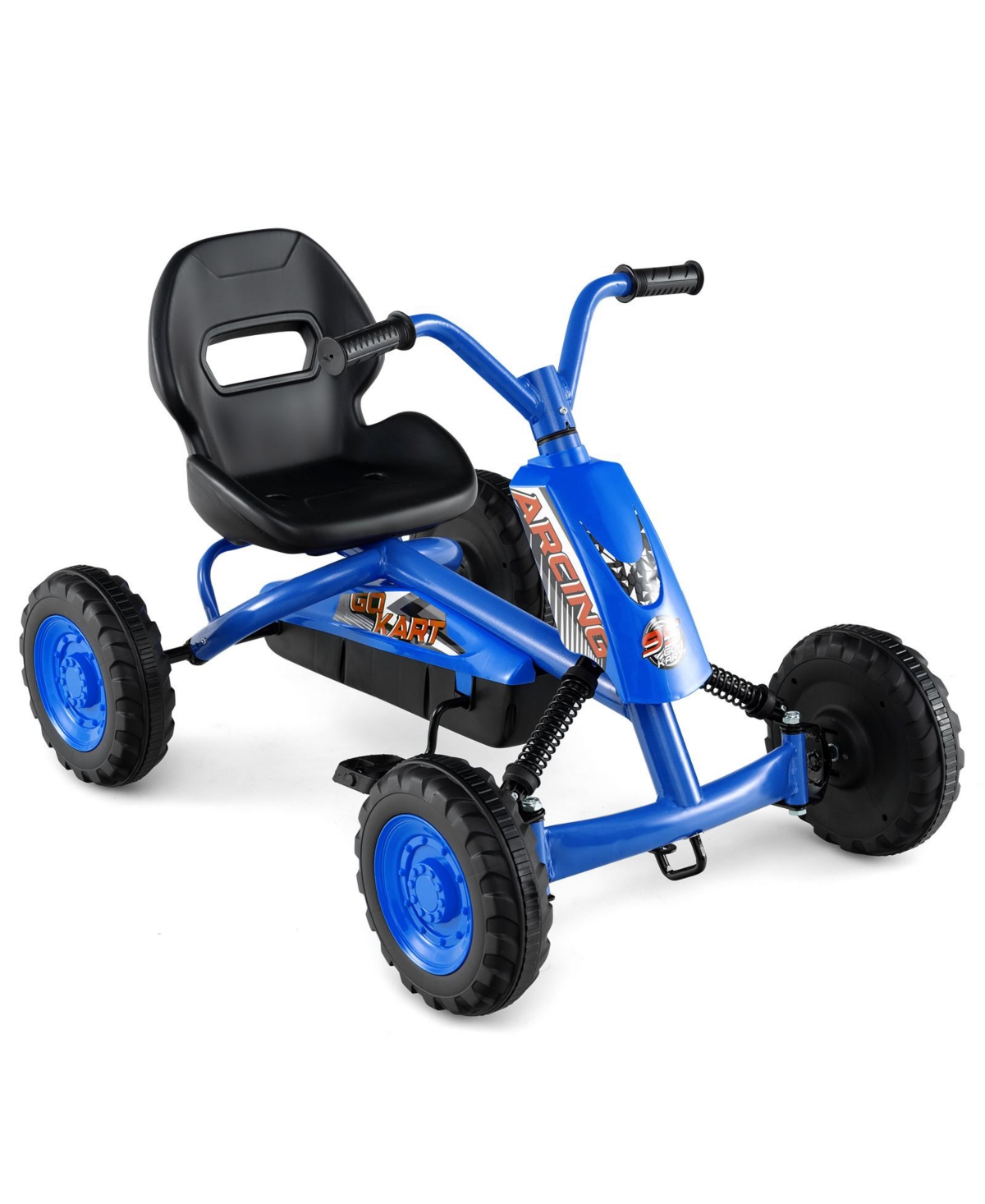 Click here for Slickblue 4 Wheel Pedal Go Kart for Kids with Stee... prices