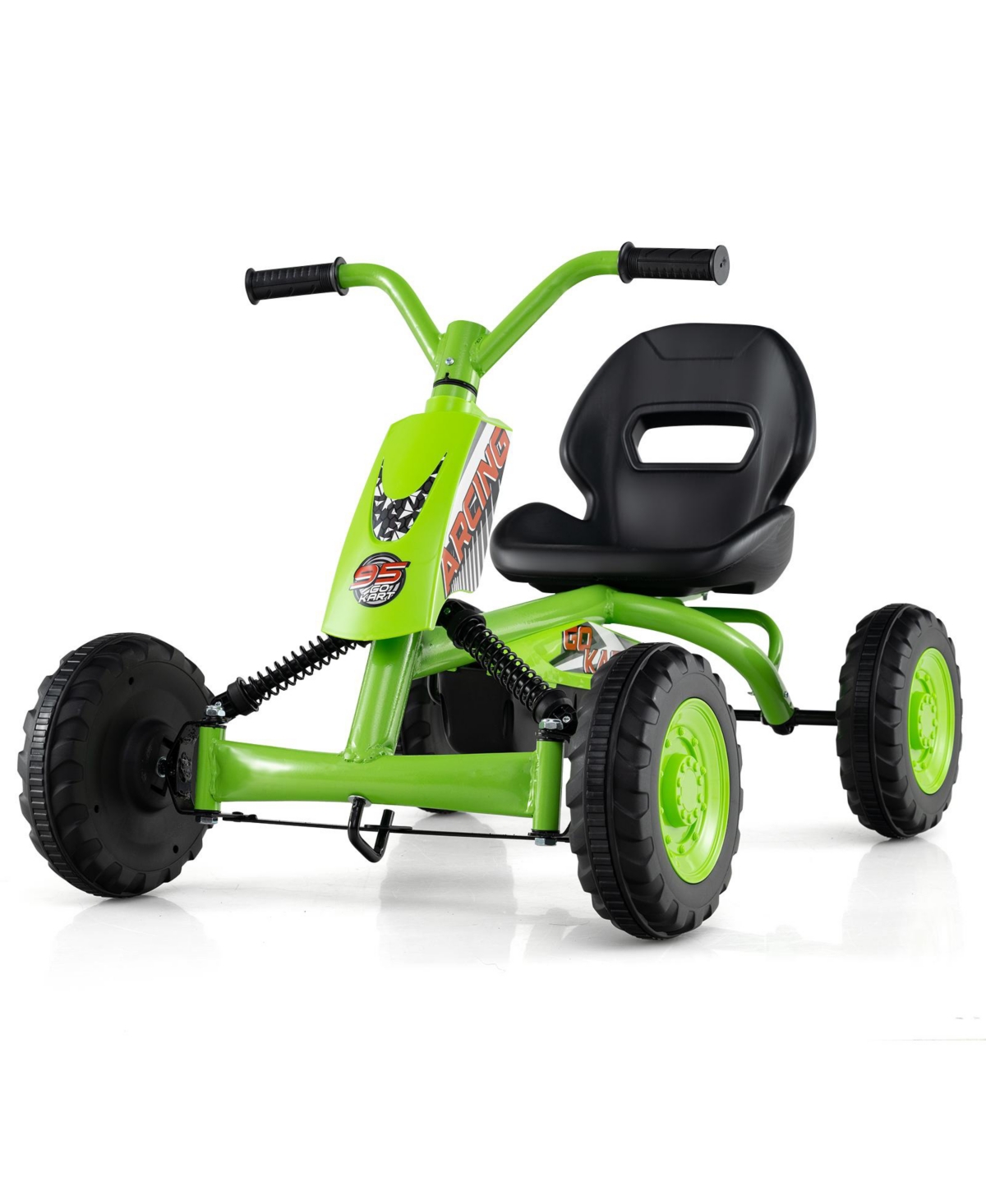 Click here for Slickblue 4 Wheel Pedal Go Kart for Kids with Stee... prices