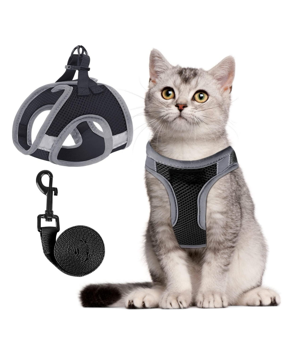 Click here for Aronkl Escape Proof Cat Harness and Leash Set Adju... prices