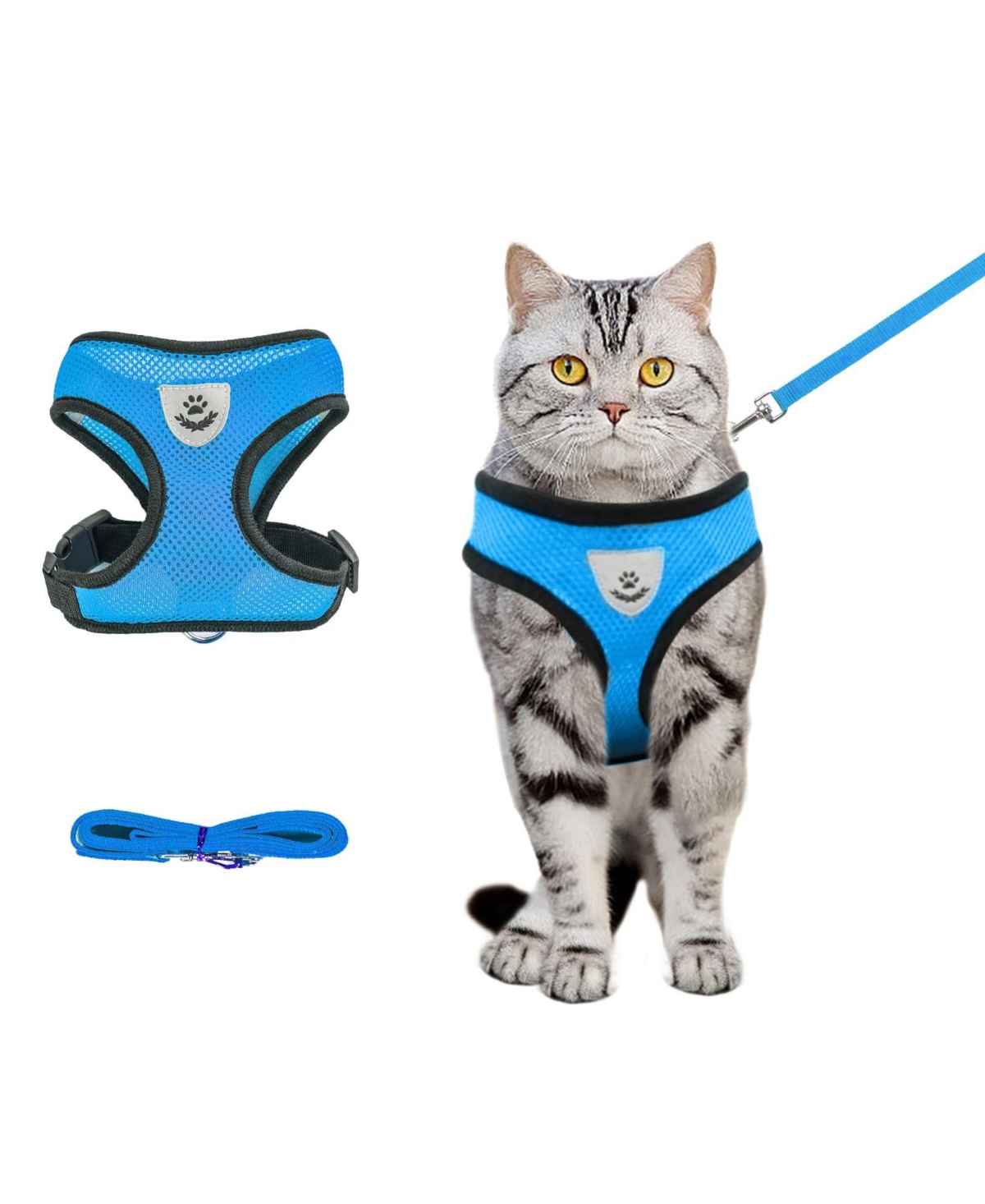 Click here for Aronkl Summer Cat Harness Leash Set Anti Escape Ad... prices