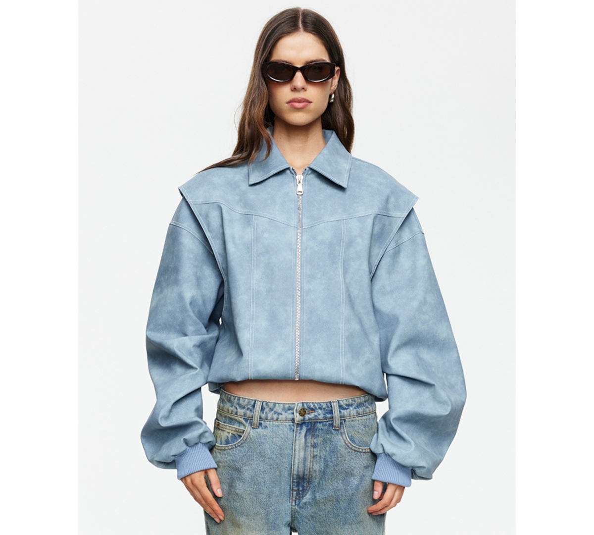 Click here for Lioness Womens Vista Spread Collar Bomber Jacket -... prices