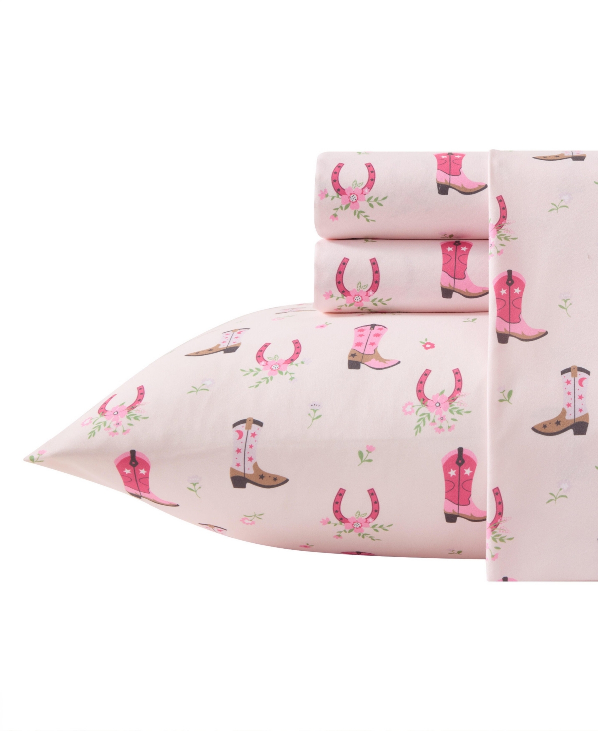 Click here for Wrangler Cowgirl Dreams Microfiber 3-Pc. Sheet Set... prices