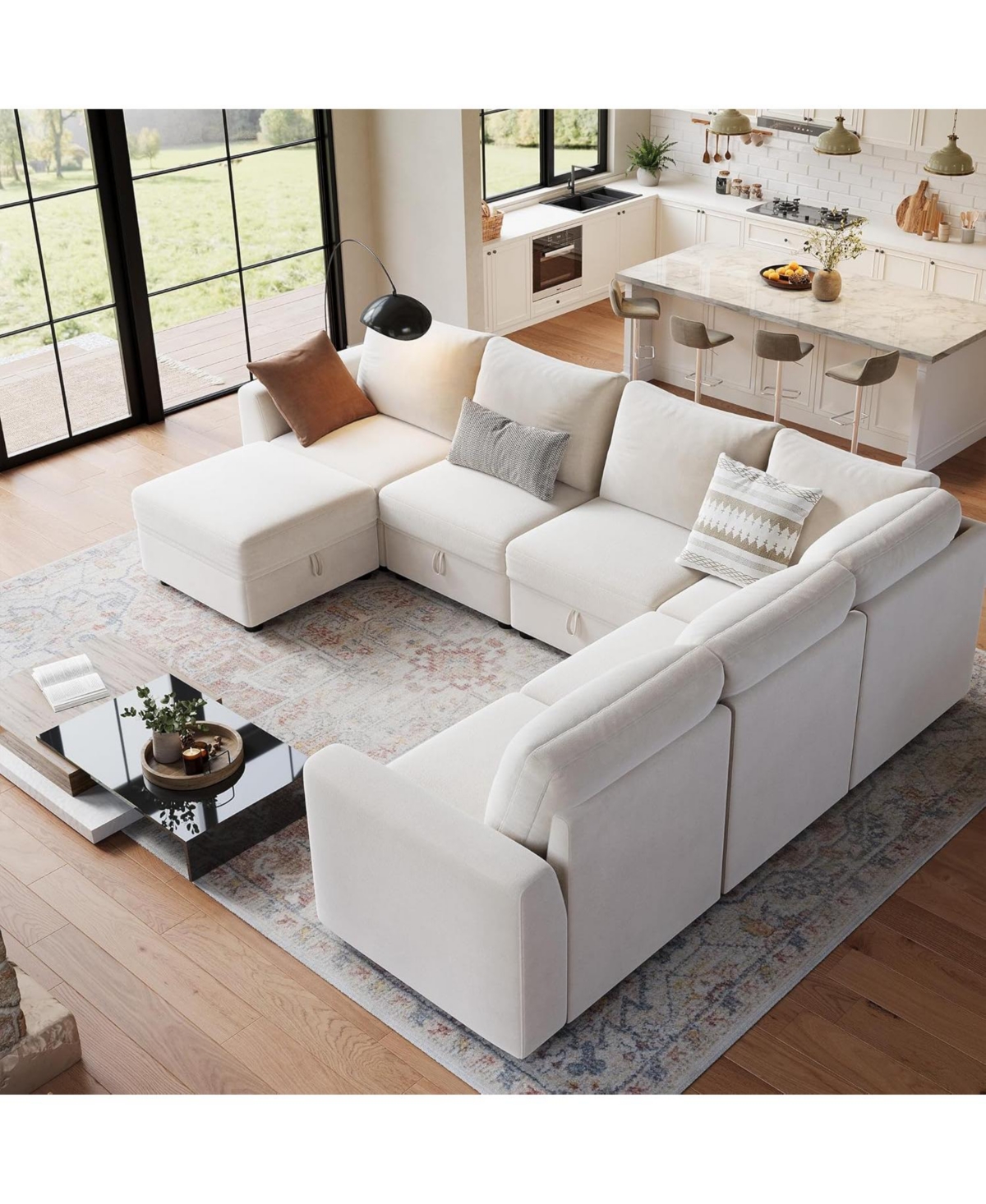 Click here for gaomon Sectional Couches for Living Room  Cloud Co... prices