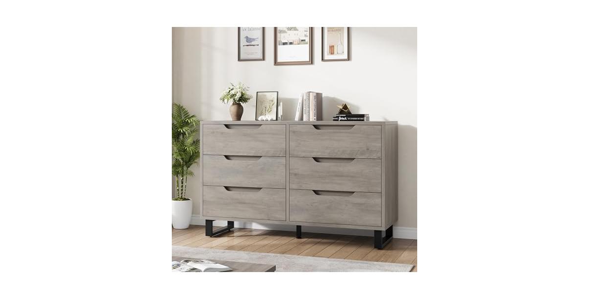 Click here for gaomon 6 Dresser for Bedroom  47.2 in Wide Dresser... prices