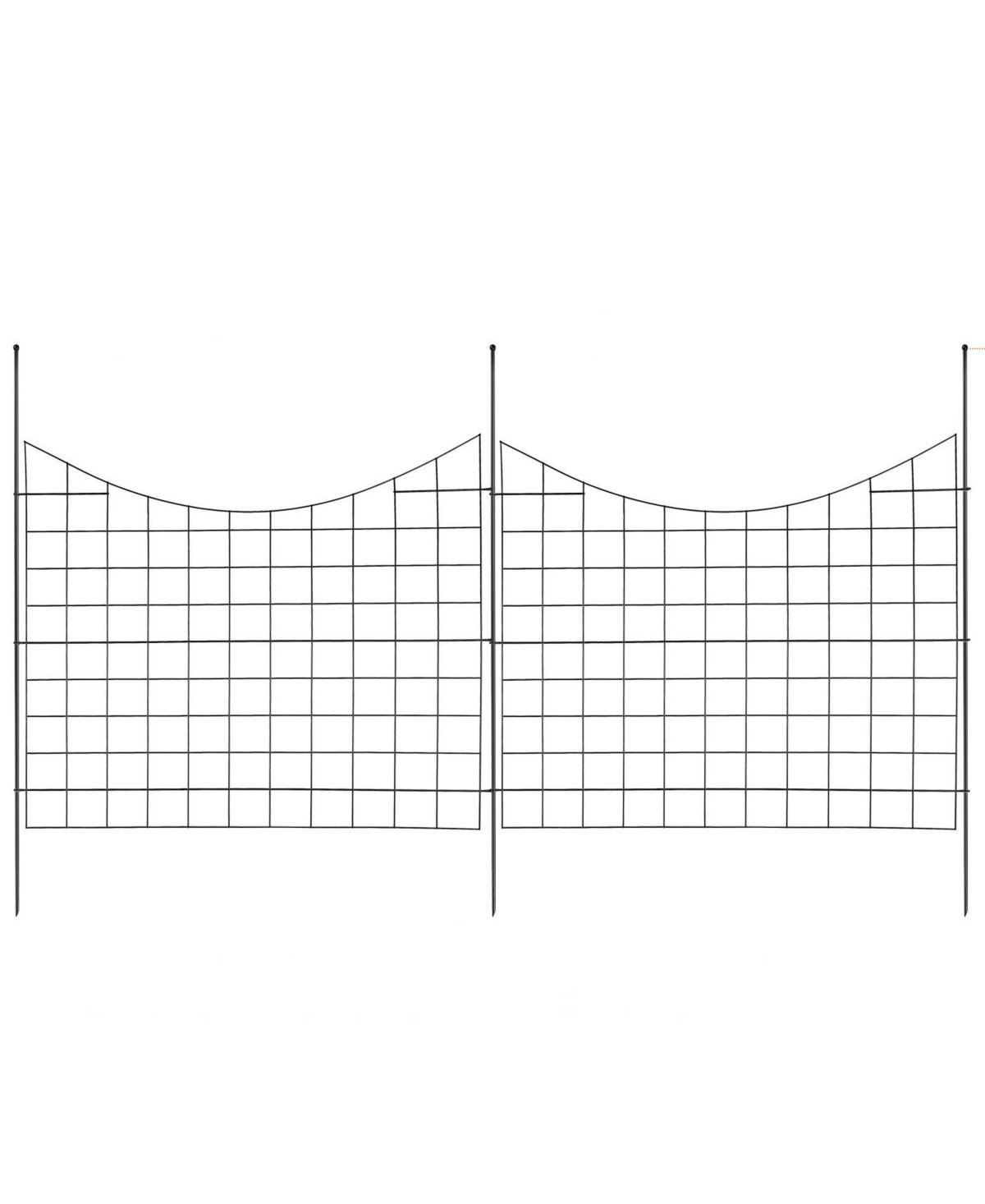 Click here for Inolait Metal Animal Barrier Fence for Outdoor Pat... prices