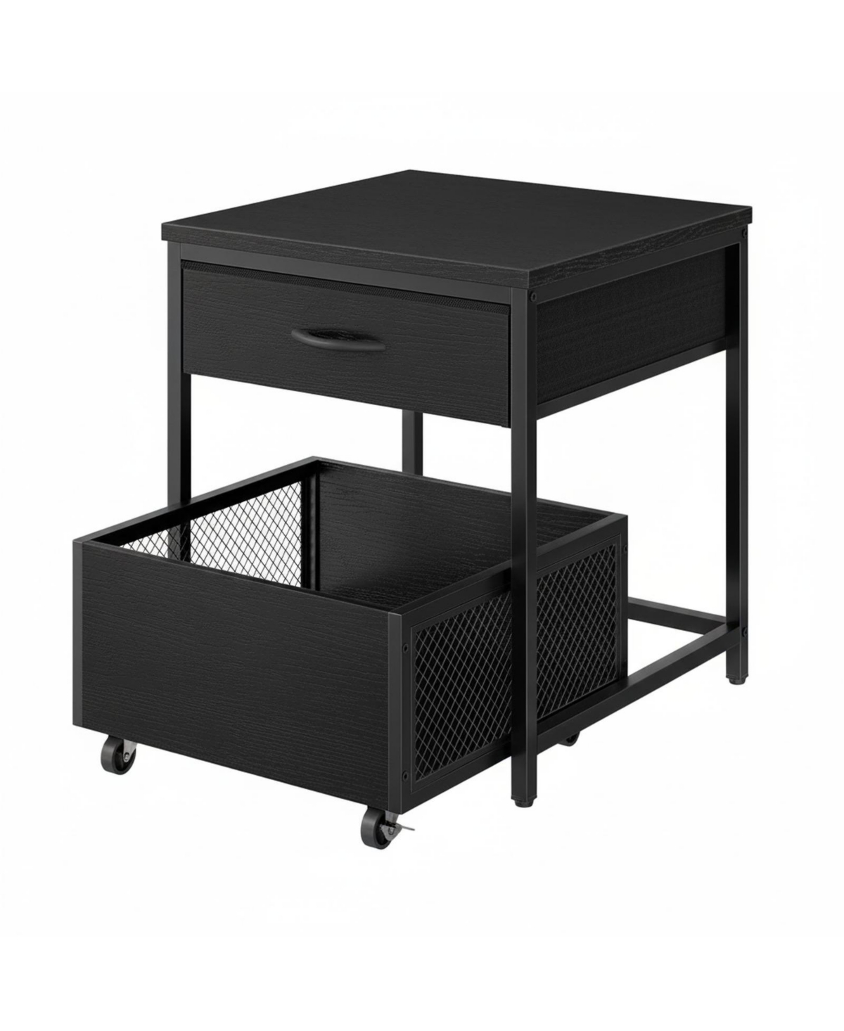 Click here for Yigii End Table Mini Fridge Stand with Storage Dra... prices