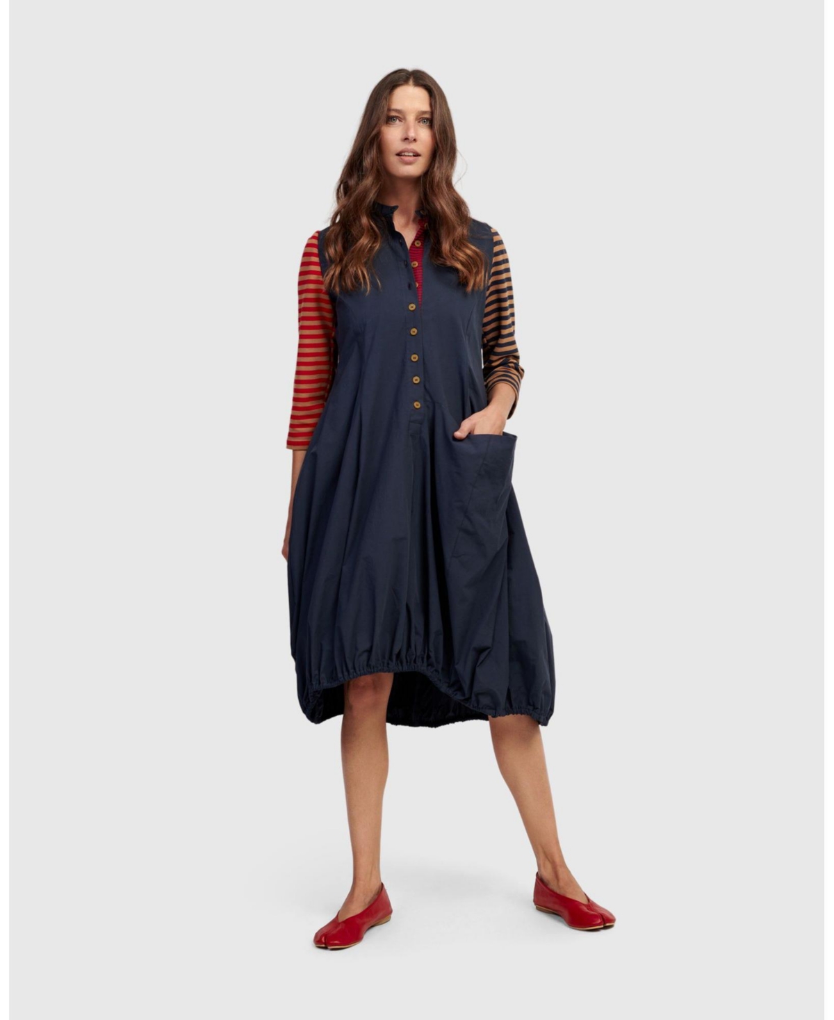 Click here for Alembika Womens Francine Wonderful Dress - Navy prices