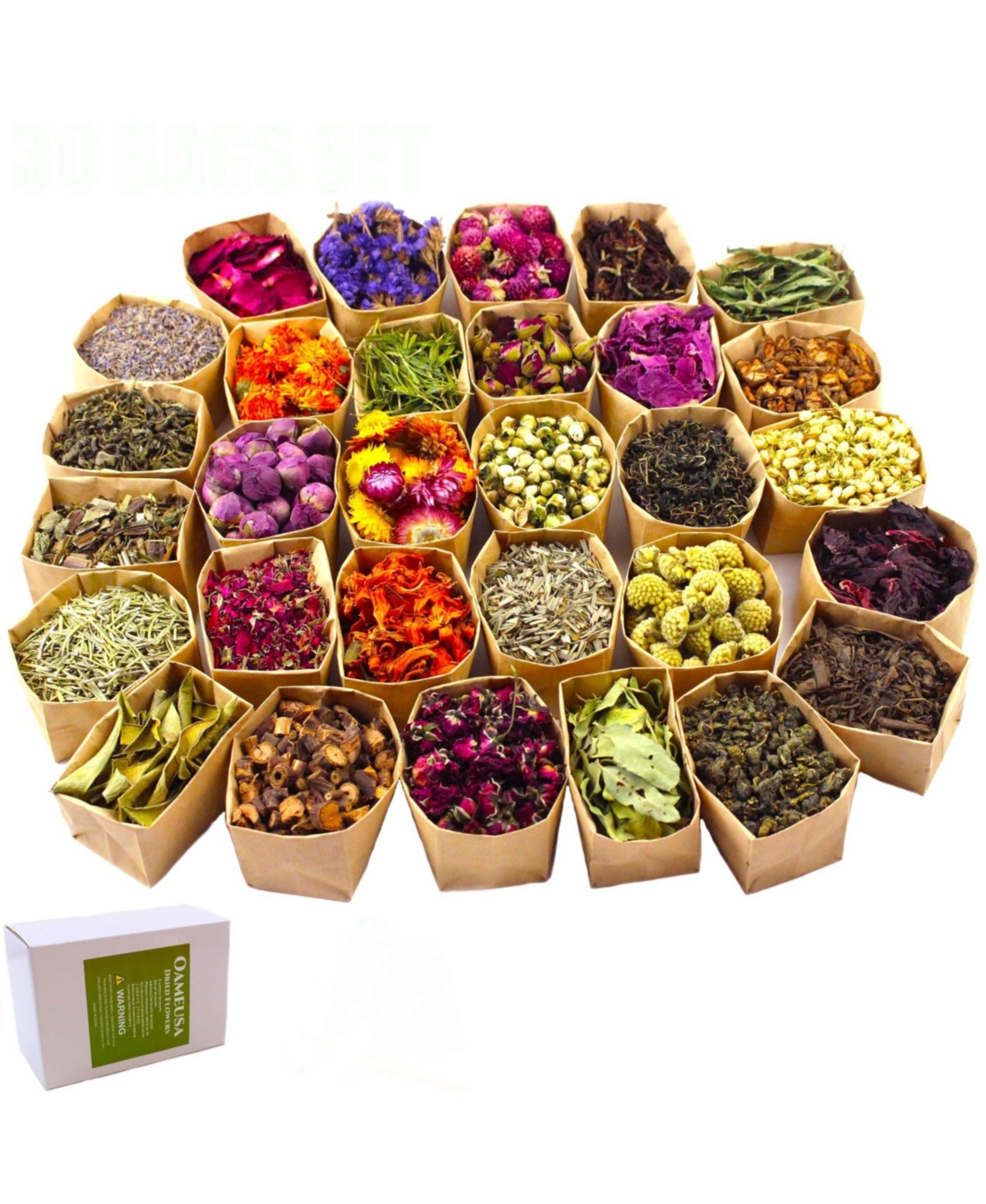 Click here for Gnuadz Dried Flowers Diy Craft Set  30 Piece - Mul... prices