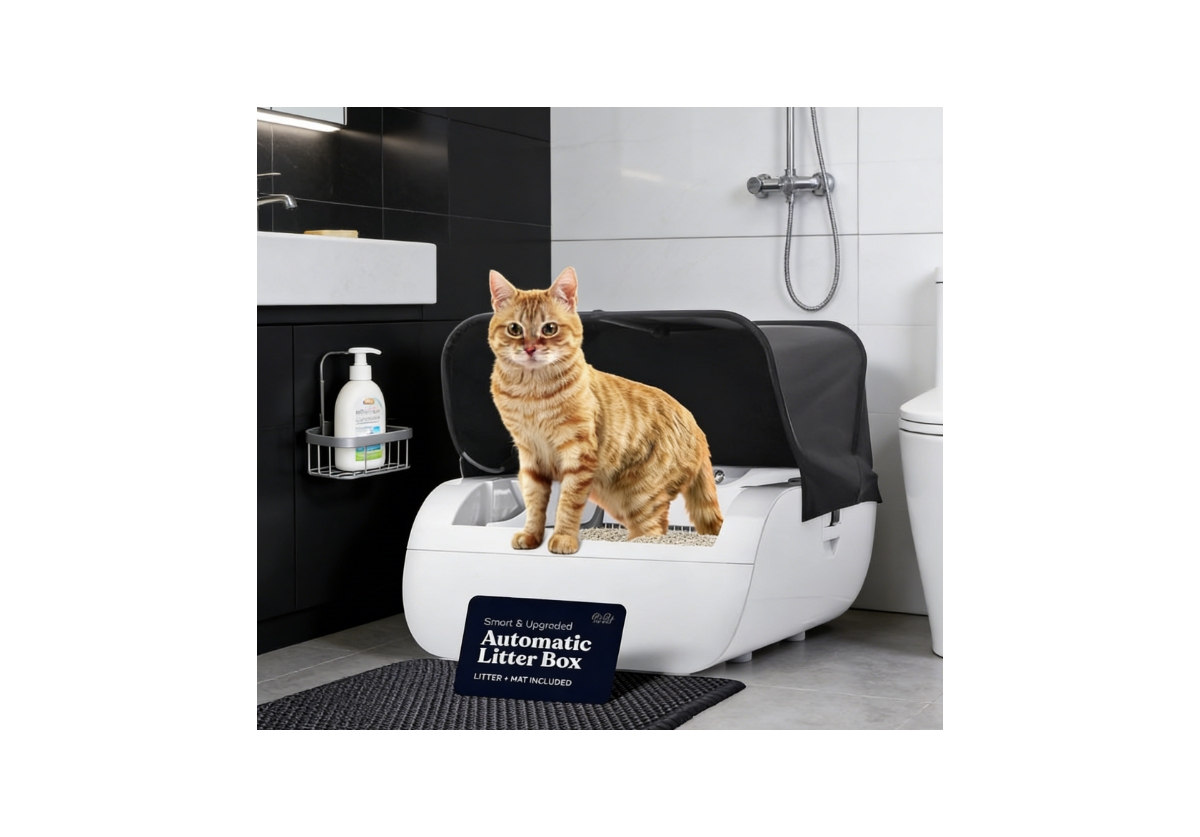 Click here for Zeus & Ruta Smart Cat Litter Box with Wide Opening... prices