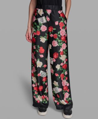 Click here for Karl Lagerfeld Paris Womens Printed Pull On Soft P... prices