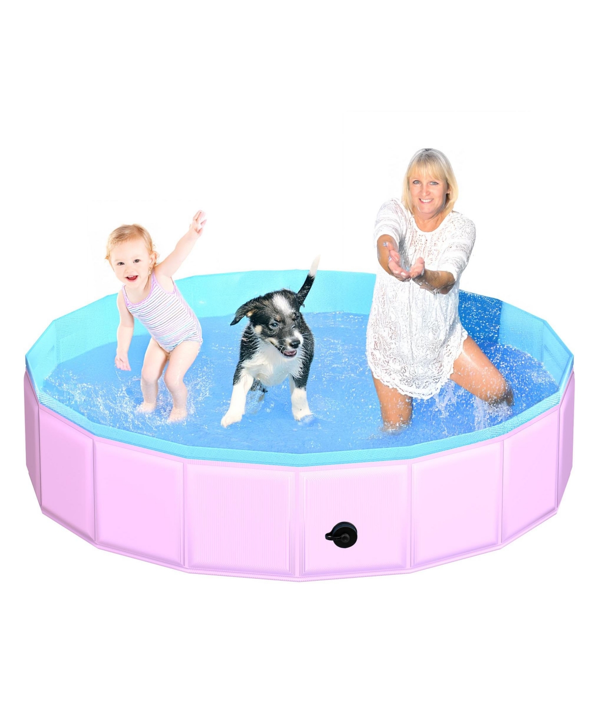 Click here for Aronkl Foldable Dog Pool Collapsible Hard Plastic... prices