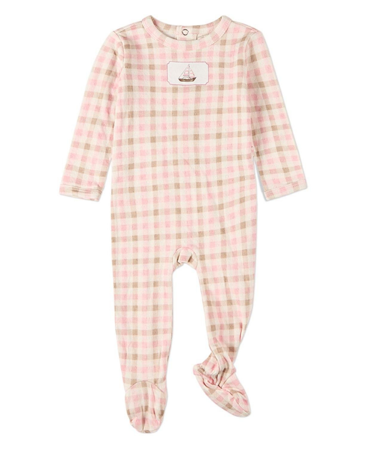 Click here for MeMoi Baby Girls Rayon/Cotton Plaid Pointelle Foot... prices