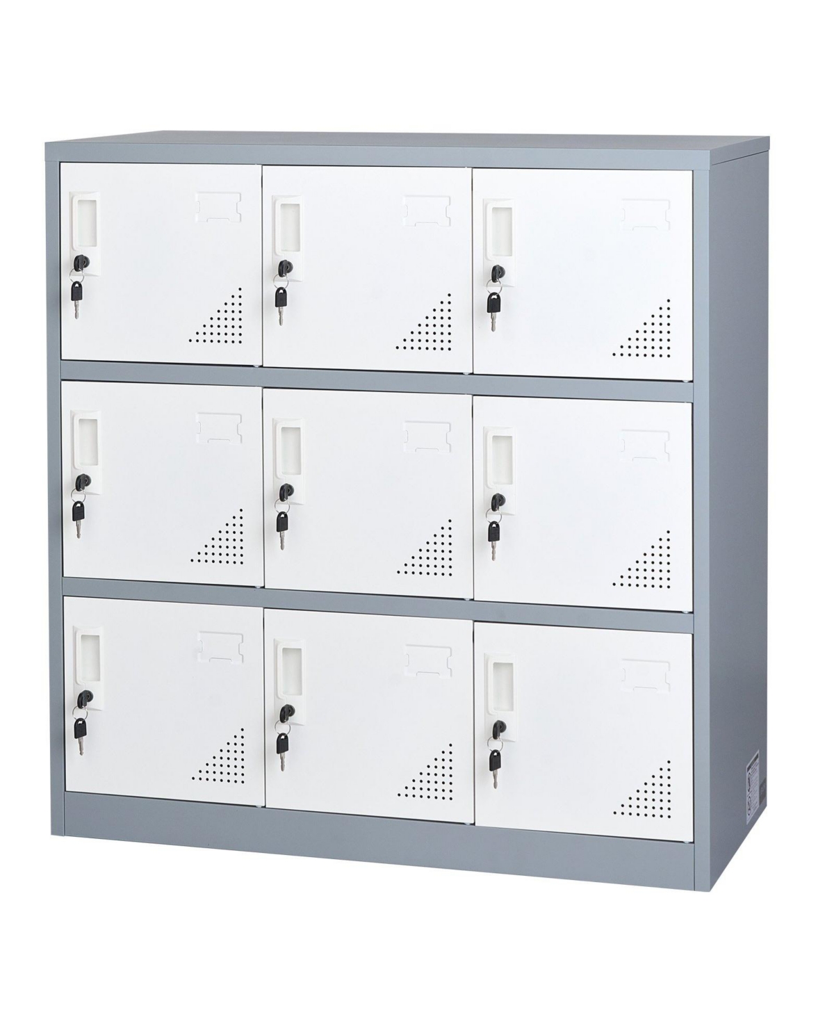 Click here for Gouun 9 Doors Metal Locker  Lockable Steel Storage... prices