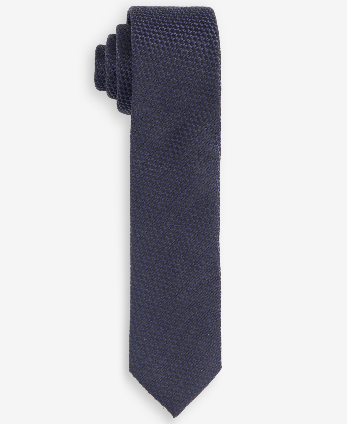 Click here for Hugo by Hugo Boss Mens Neat Skinny Silk Tie - Blac... prices