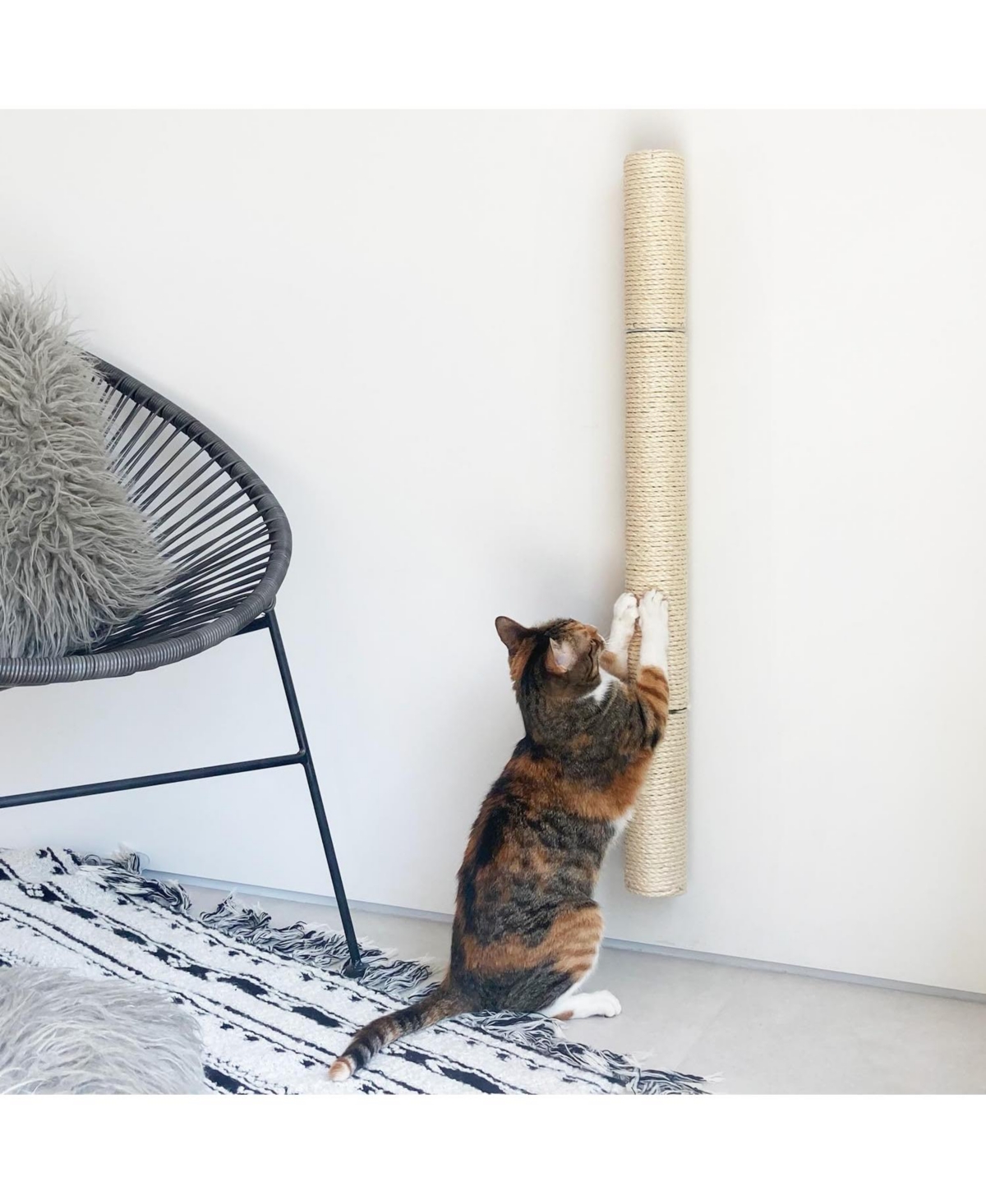 Click here for Aronkl 34 Wall Mounted Cat Scratcher Extra Tall Ve... prices