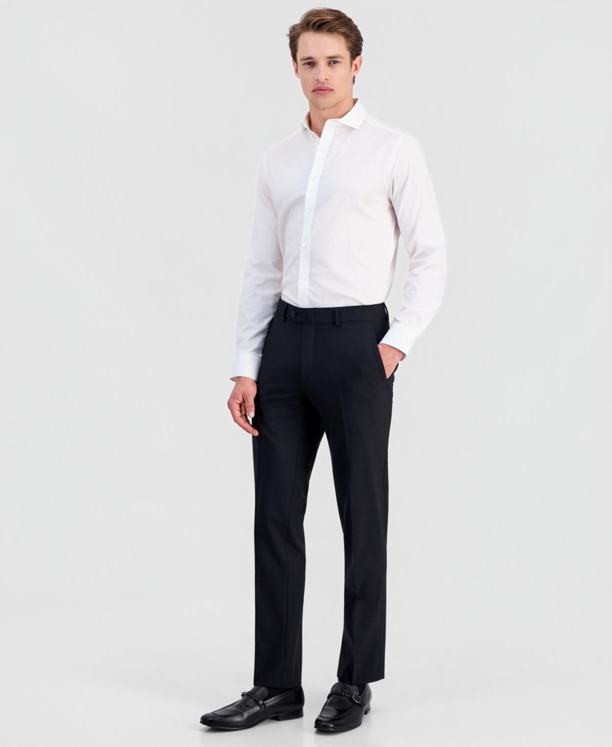 Click here for Bar Iii Mens Slim-Fit Wool Suit Pants  Created for... prices
