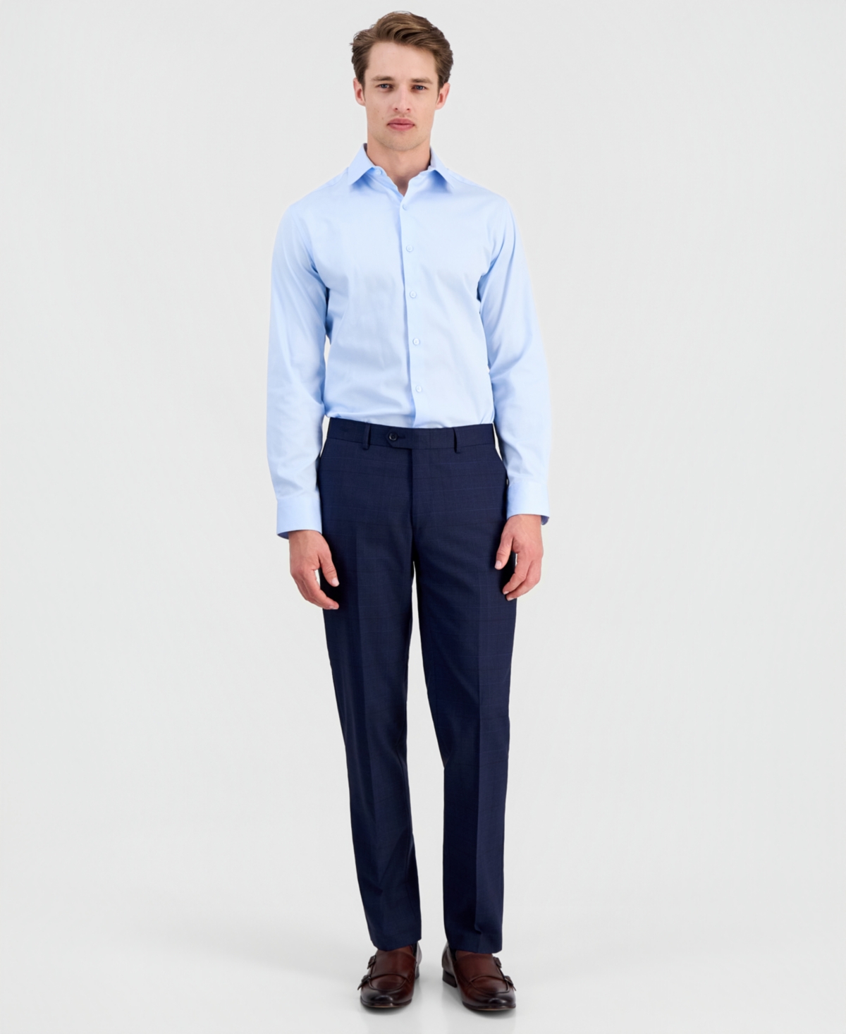 Click here for Bar Iii Mens Slim-Fit Wool Suit Pants  Created for... prices