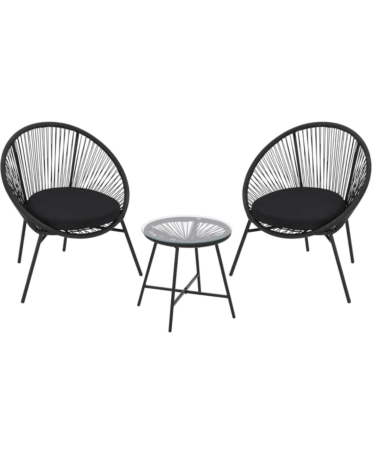 Click here for gaomon 3-Piece Patio Bistro Set with Acapulco Chai... prices