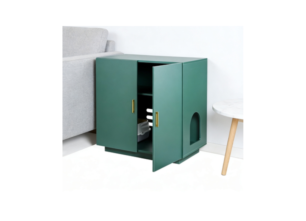 Click here for Zeus and Ruta Hidden Cat Litter Enclosure with 31.... prices