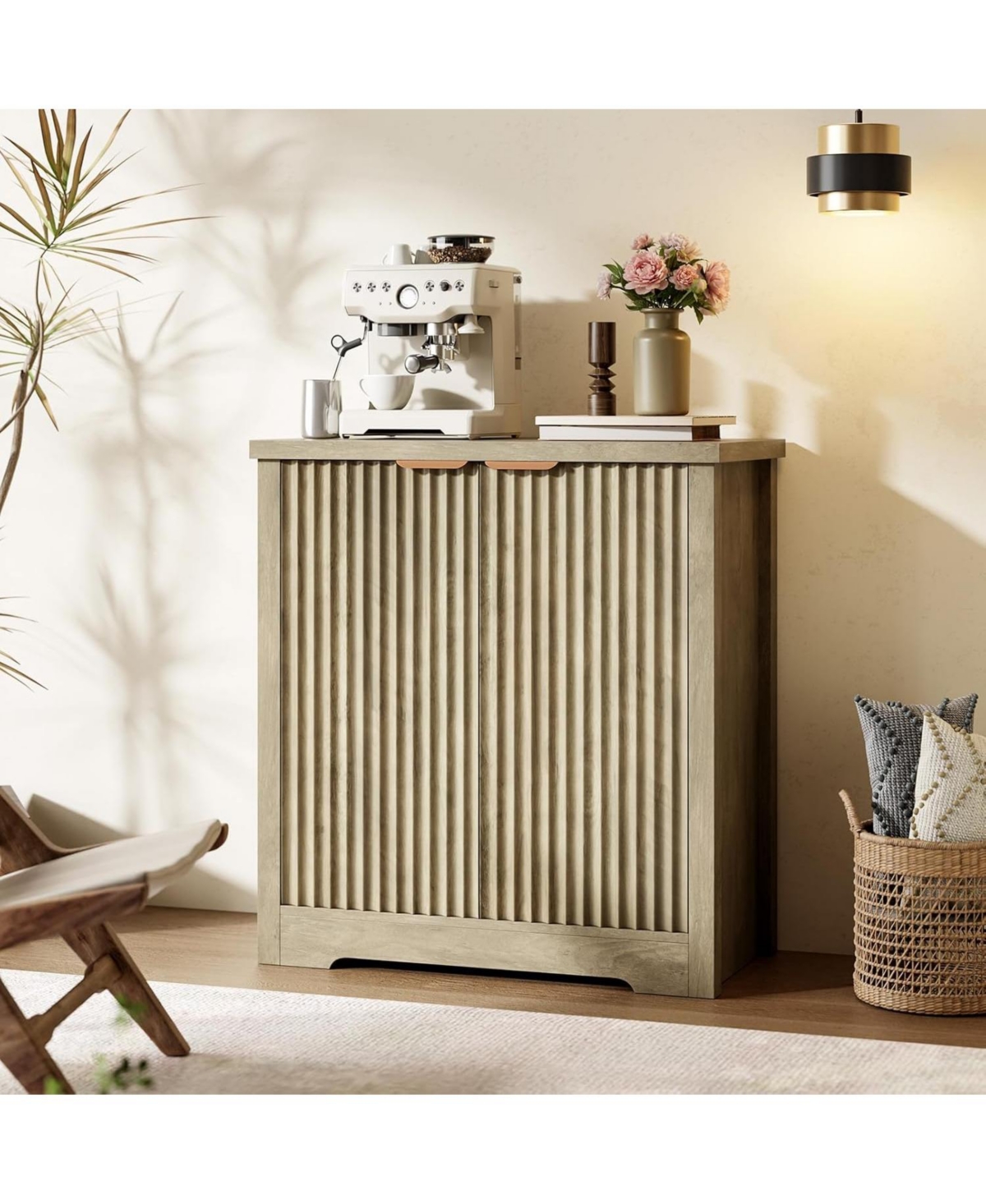 Click here for gaomon Buffet Sideboard Cabinet with Fluted Doors... prices