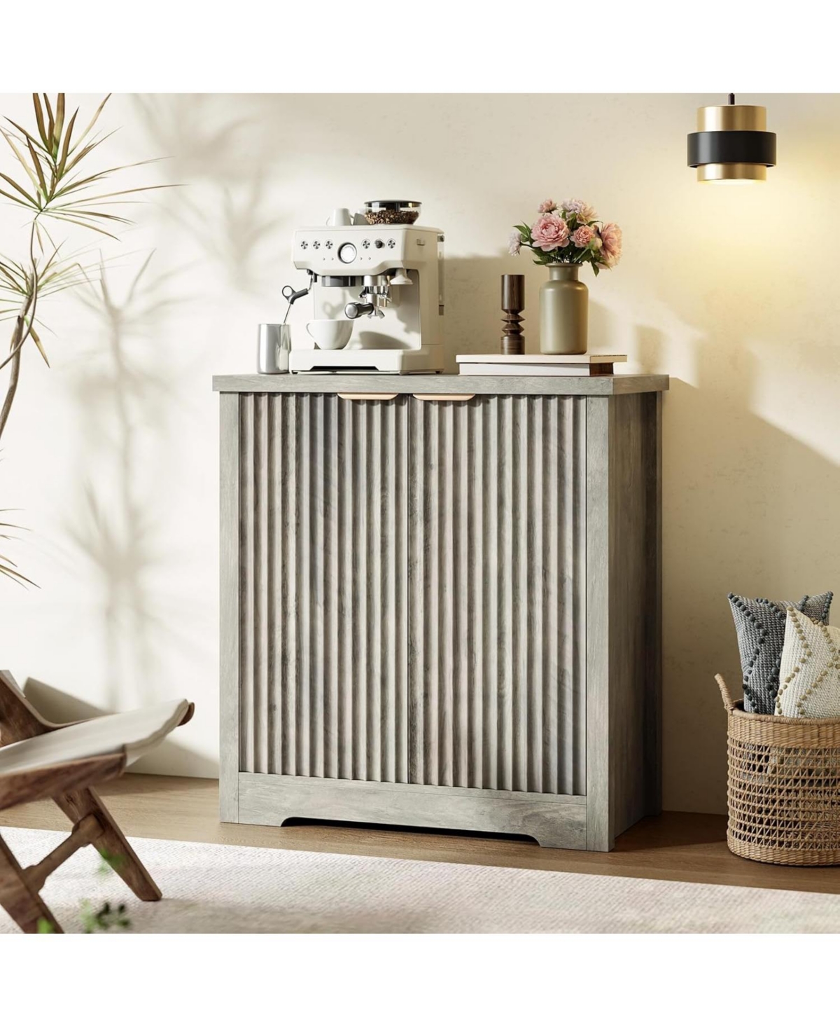 Click here for gaomon Buffet Sideboard Cabinet with Fluted Doors... prices