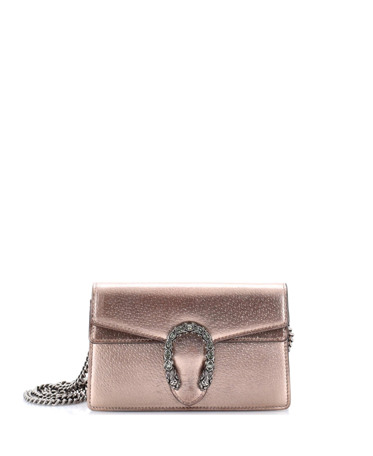 Click here for Pre-Owned Gucci Mini Dionysus Bag Leather - Pink prices