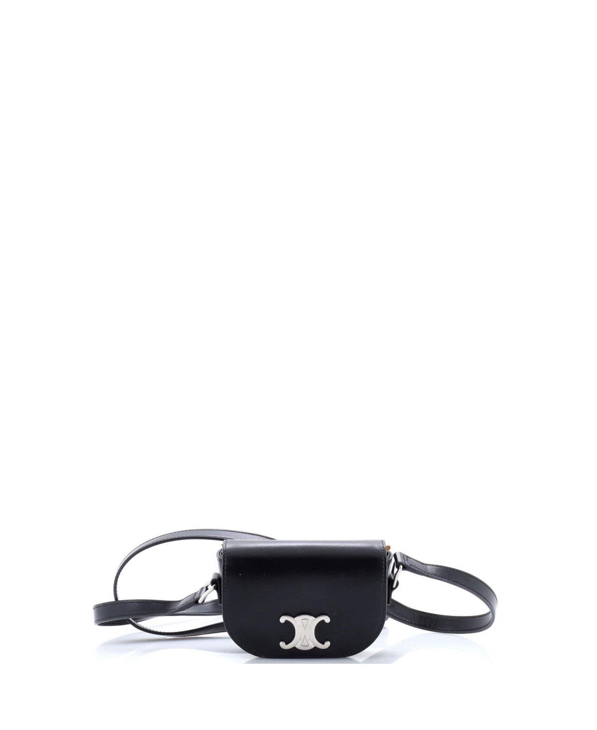 Click here for Pre-Owned Celine Small Besace Triomphe Shoulder Ba... prices